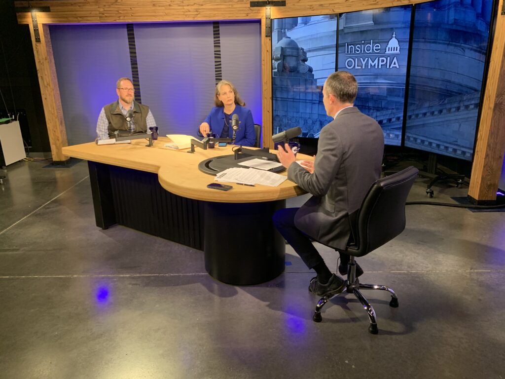 Inside Olympia - Claire Davis of WA Wildlife First, Dan Wilson of ...